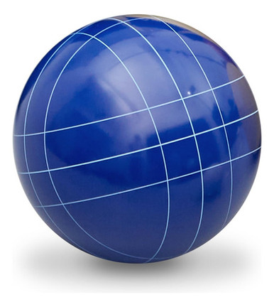 Aivalas Blue Bocce Ball Replacement with Straight Line Pattern