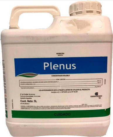 Picloram Plenus Simil Tordon 5 L. Maleza Hoja Ancha