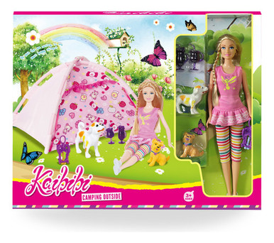 Kaibibi Picnic Doll Set with Pets