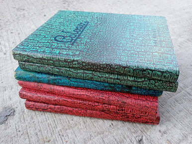 Coloso 4 Vintage School Notebooks of 192 Lined Pages