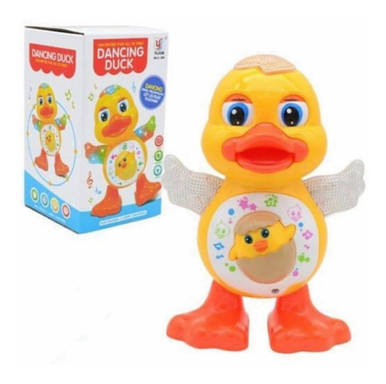 TOY Dancing Duck Toy with Sound, Light, and Movement
