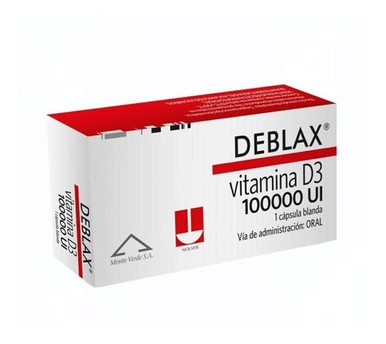 Nolver Deblax 100.000 UI Soft Capsule