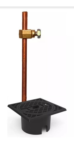 Generic Grounding Rod 1 Meter 3/8 with Box and Terminal