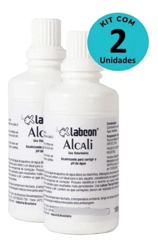 Alcon Labcon Alcalinizante Alcali 100ml Kit