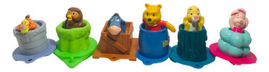 McDonald's Winnie the Pooh Train 1999 Complete Collection