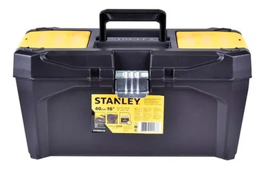 Stanley Tool Box 16" with Metal Lock and Tray