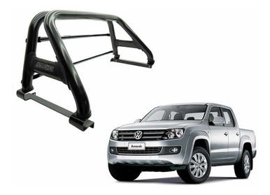 Generic Amarok All Black Double Roll Bar