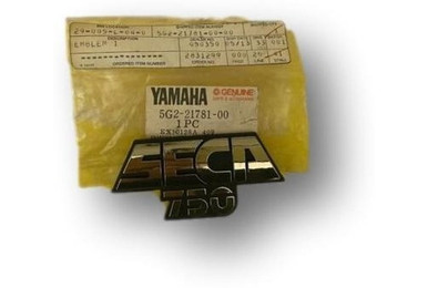 Yamaha Seca Original Emblem Badge