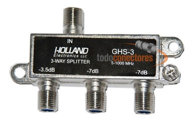 Holland GHS-3 Coaxial Signal Splitter