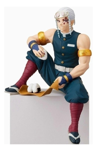 Koki Anime Store Tengen Uzui Figure - Demon Slayer 10 Cm Sitting