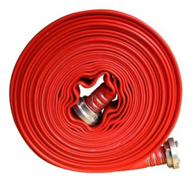 Prince Triple-Layer Fire Hose 63mm X 25 Mts with Unions