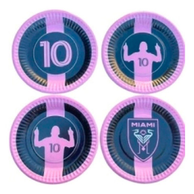 Inter Miami Messi Pack Official Birthday Plates