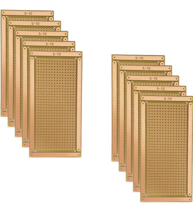 ZX 10x Universal Pcb Perforated Fiberglass Board 5x10cm