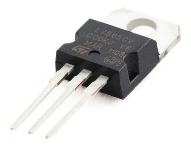 ST Regulador 7805cv L7805cv 5V 1.5A Pack 5 U