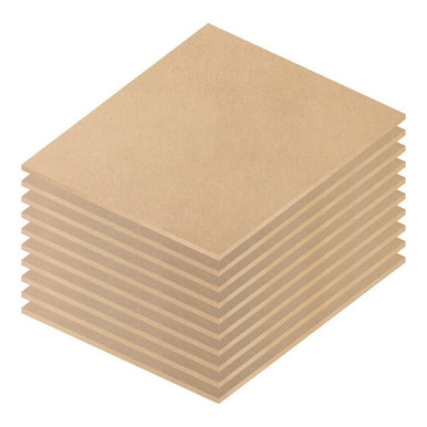 MDF Craft Board 6mm 23x23cm - 8 Units