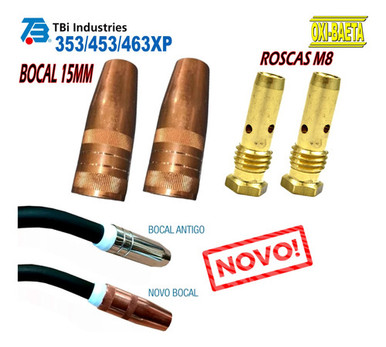 TBI - ESAB Pro Torch Kit 353/453 - 2 Nozzles + 2 Diffusers