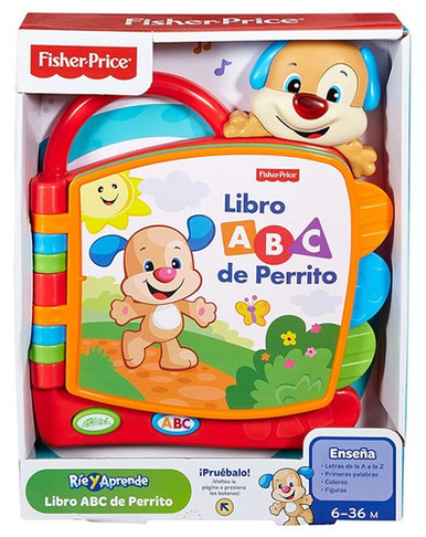 Fisher Price ABC Dog Book - DLH74 Official Store
