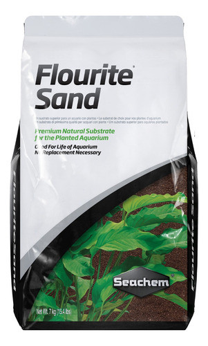 Seachem Flourite Sand 7kg Nutrient-Rich Substrate for Planted Aquariums