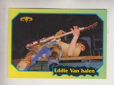 Rock Cards Idols Guitarist Eddie Van Halen Card 1997