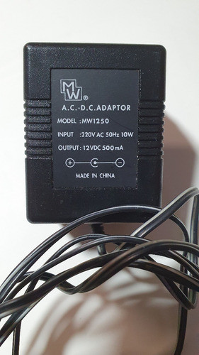 MW Power Supply Transformer Input 220V Output 12V 500mA