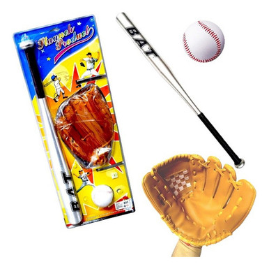 Faydi Baseball Sports Set with Bat, Glove, and Ball