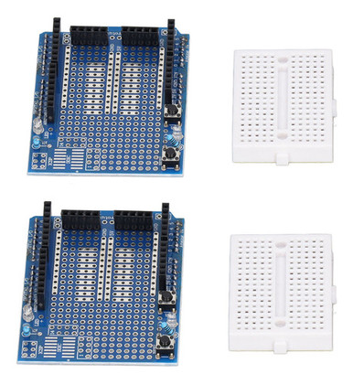 Generic 2 Mini Breadboard Prototype Expansion Boards