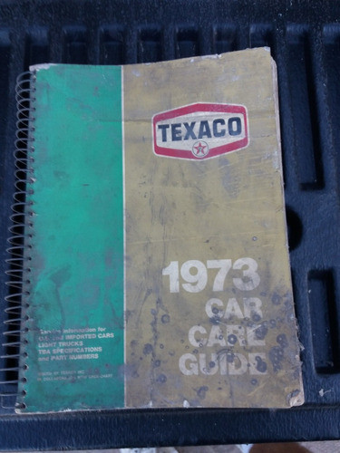 Texaco Lubricant Specifications Collection Book
