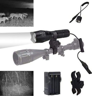 Osram 850nm IR Infrared Flashlight with Zoom Night Vision