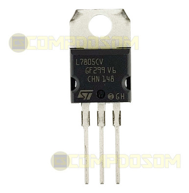 ST Kit 8 Regulador Lm7805 L7805cv L7805 7805 Pth Original