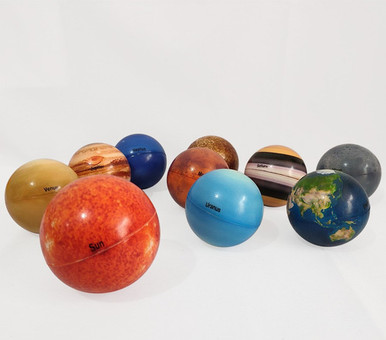 P&N 10 Piece Solar System Planetary Model Set