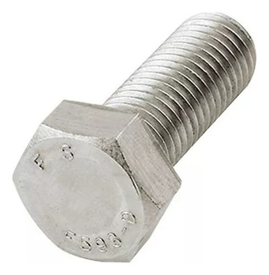 Bulon Hexagonal Zinc 1/4 X 3/4 Caja 500 Un