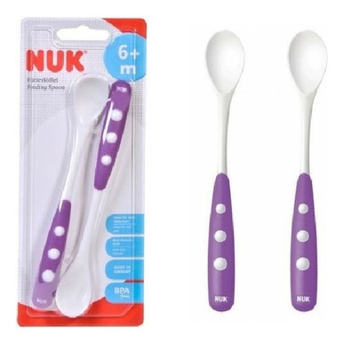 NUK Long Spoon Set X2 for +6 Months