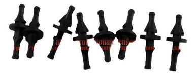 Silicone Rubber Cooling Fan Mounts Anti-Vibration Grommet Kits