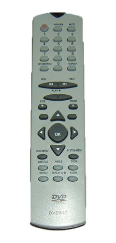 Admiral / Magnavox DVD Remote Control