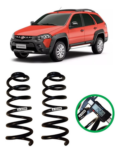 Regente 2 Reinforced GNV Springs for Palio Weekend Adventure Locker