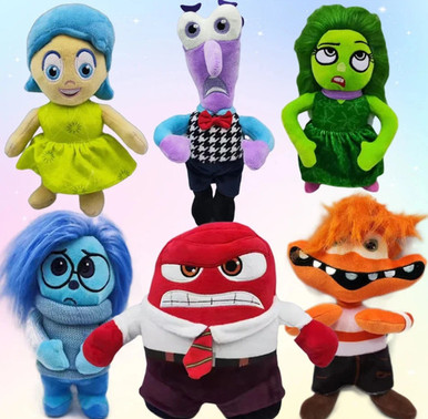Intensamente Characters 2 Fury Joy Disgust Anxiety