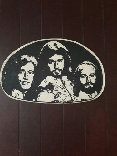 Bee Gees Adhesive Sticker