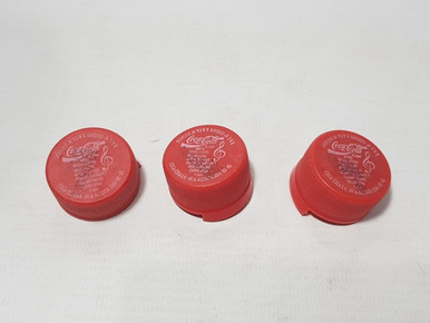 Coca Cola Bottle Caps Rosca With Prize 1980 Lot of 3