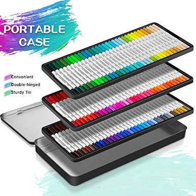 Hethrone Adult Coloring Markers - 100 Colors Set