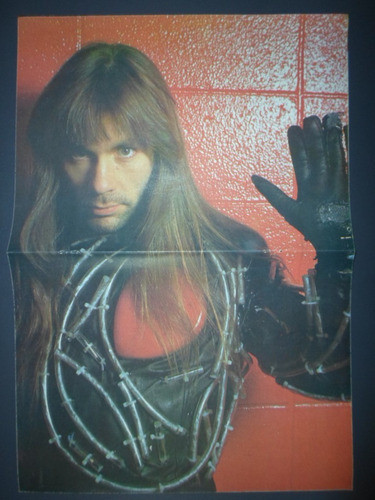Iron Maiden Bruce Dickinson Poster 40 X 27