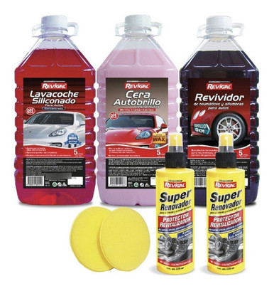 Revigal Reviving Shampoo Kit with Shining Pads