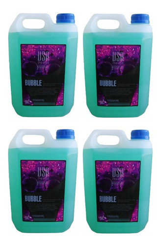Usa Liquids Bubble Liquid Pack of 4 Units - 5 Liters