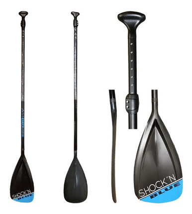 Shock'n Blue Extendable SUP Paddle 2.10m Adjustable Aluminum