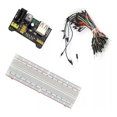 Generic Protoboard Kit 830 + Voltage Regulator + 65 Jumpers