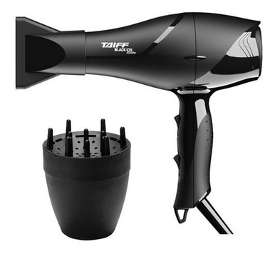 Taiff Black Ion 2000W Professional Hair Dryer with Smart Diffuser