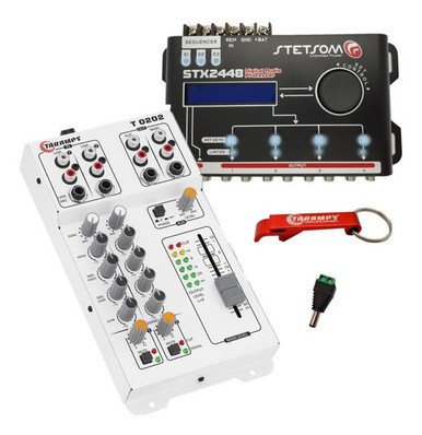 Taramps T 0202 Audio Mixer & Stetsom STX2448 Digital Audio Processor