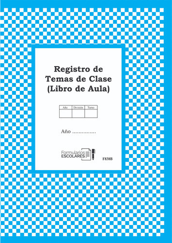 Formularios Escolares Libro De Aula F838b