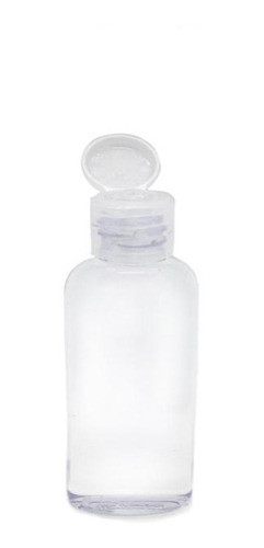 ByF Deco Envase Plastico 50cc Flip Top P/alcohol Gel Jabon Pack 50 U