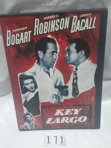 Key Largo DVD Humphrey Bogart/Robinson/Bacall English and French