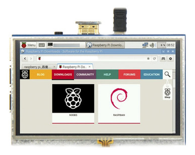 Starware 5" XPT2046 Touch Screen Display for Raspberry Pi